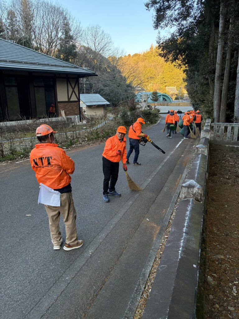 NTT-OB・OGよもぎの会 令和8年最初の清掃活動 | 東海電電旧友会-支部サイト